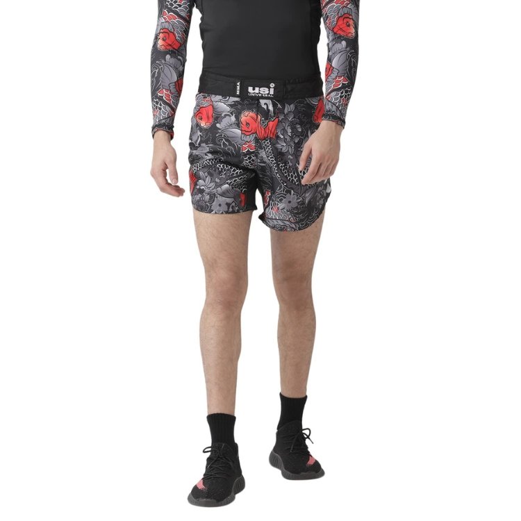 USI Universal Koi Fish MMA Shorts — USI Universal